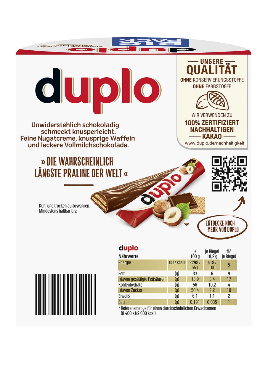 duplo T18 327,6g Big Pack
