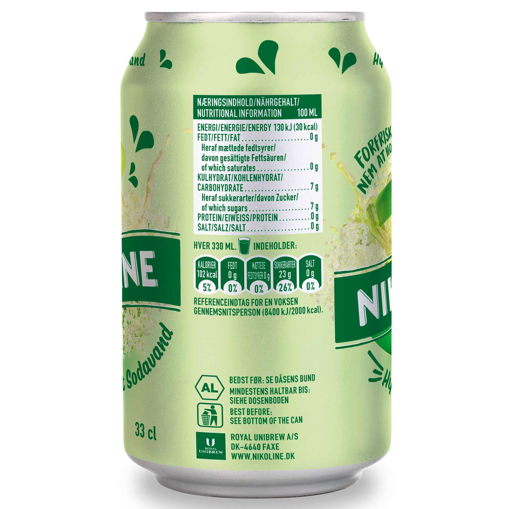 Nikoline Hyldeblomst 24x330ml Can