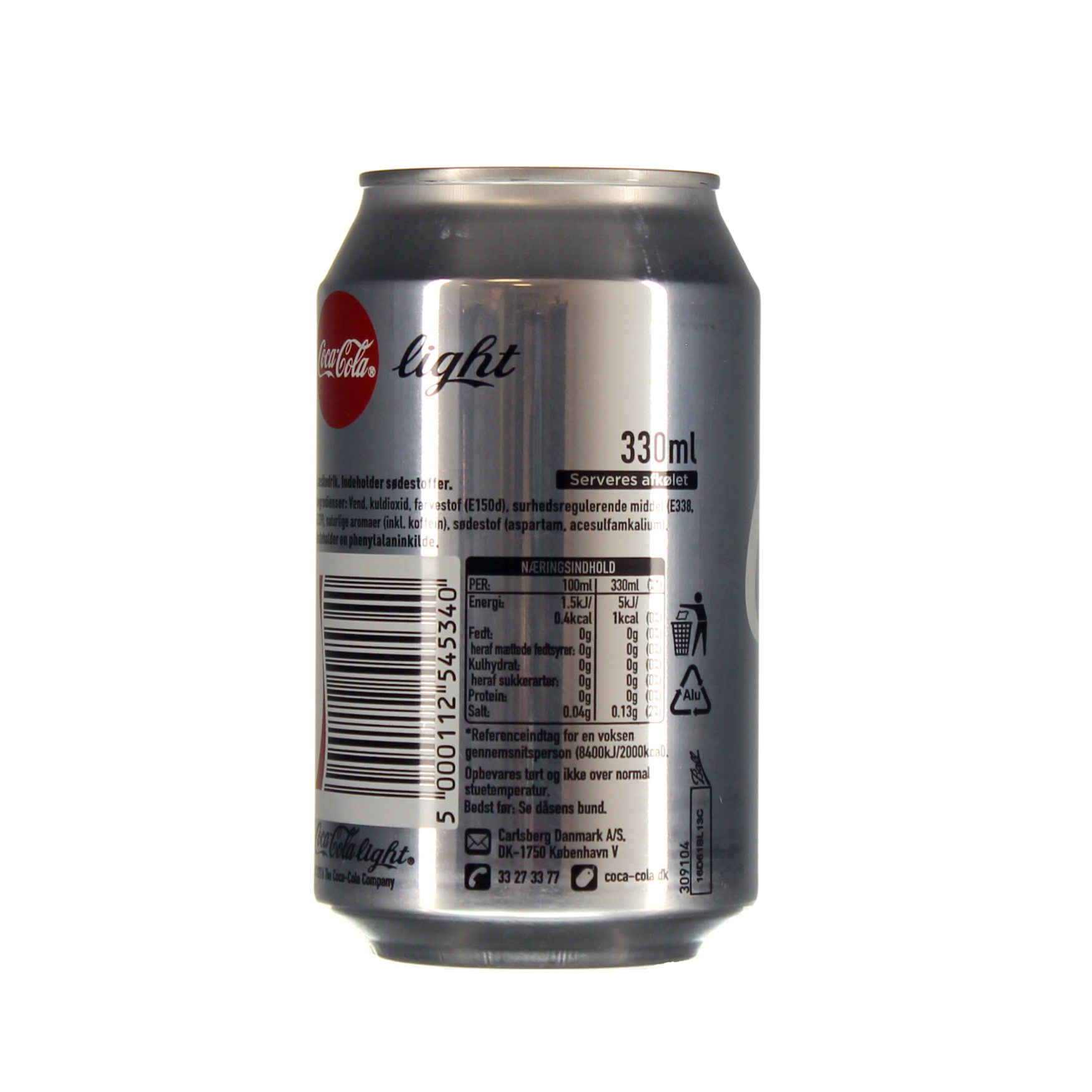 Coca Cola Light 24x330ml Can CCEP