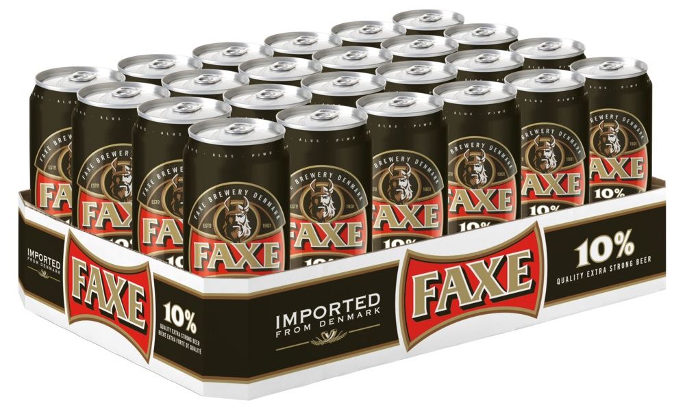 Faxe 10% - 24x500ml Can