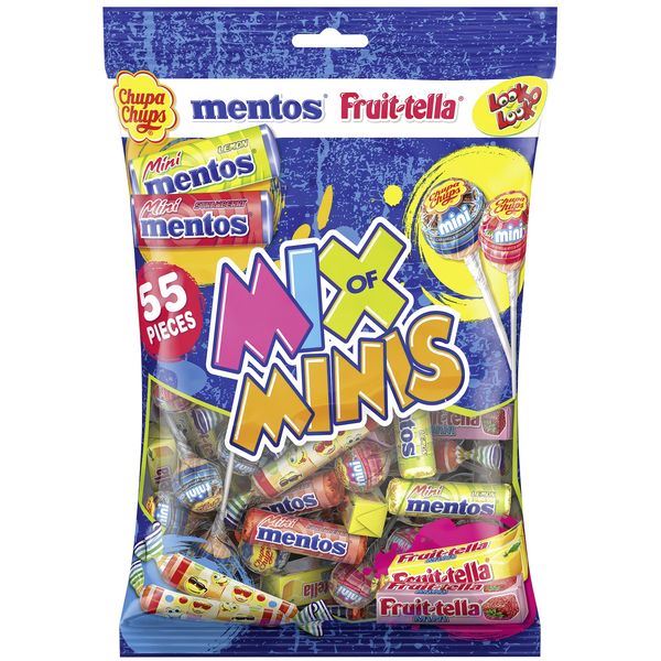 Chupa Chups Mix of Minis 55 pcs. 508g