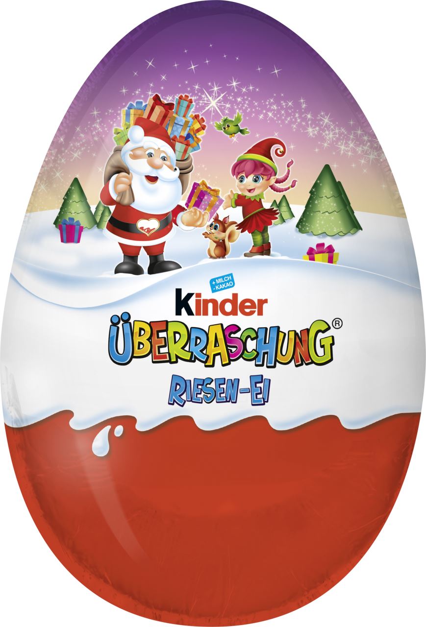 Kinder Überraschung Riesen-Ei Rosa 220g