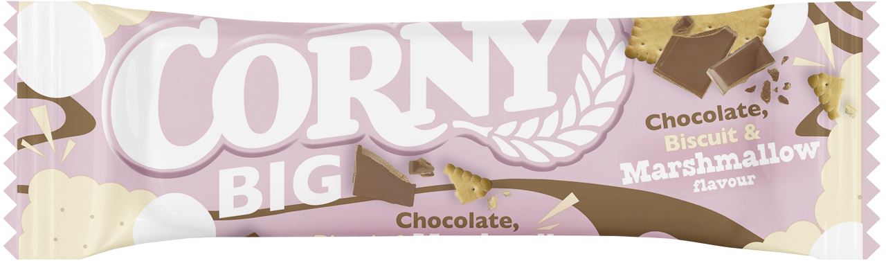 Corny BIG Chocolate, Biscuit & Marshmallow 40g