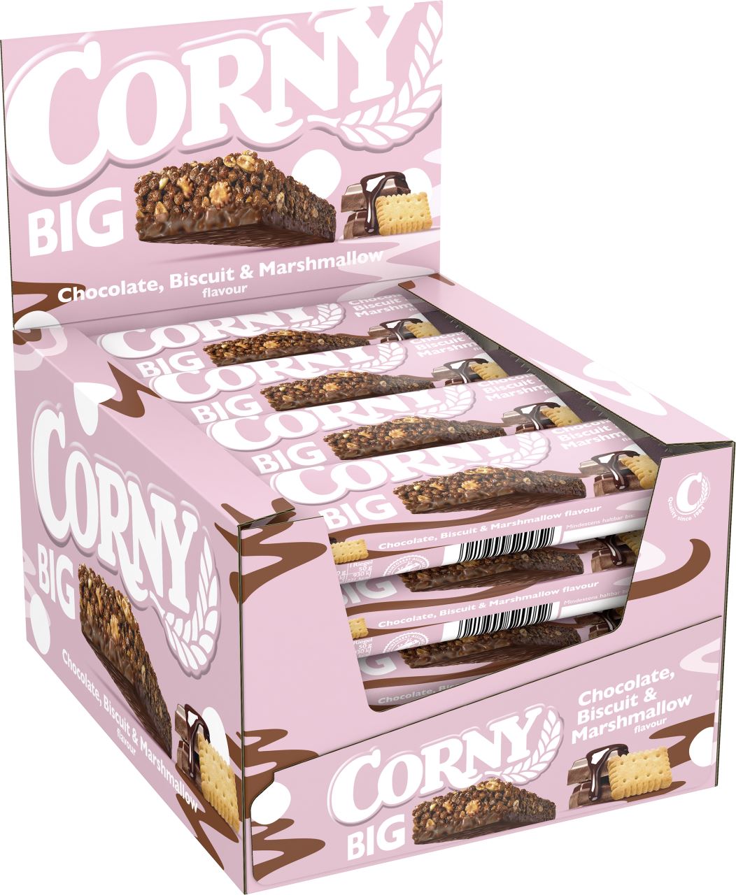 Corny BIG Chocolate, Biscuit & Marshmallow 40g