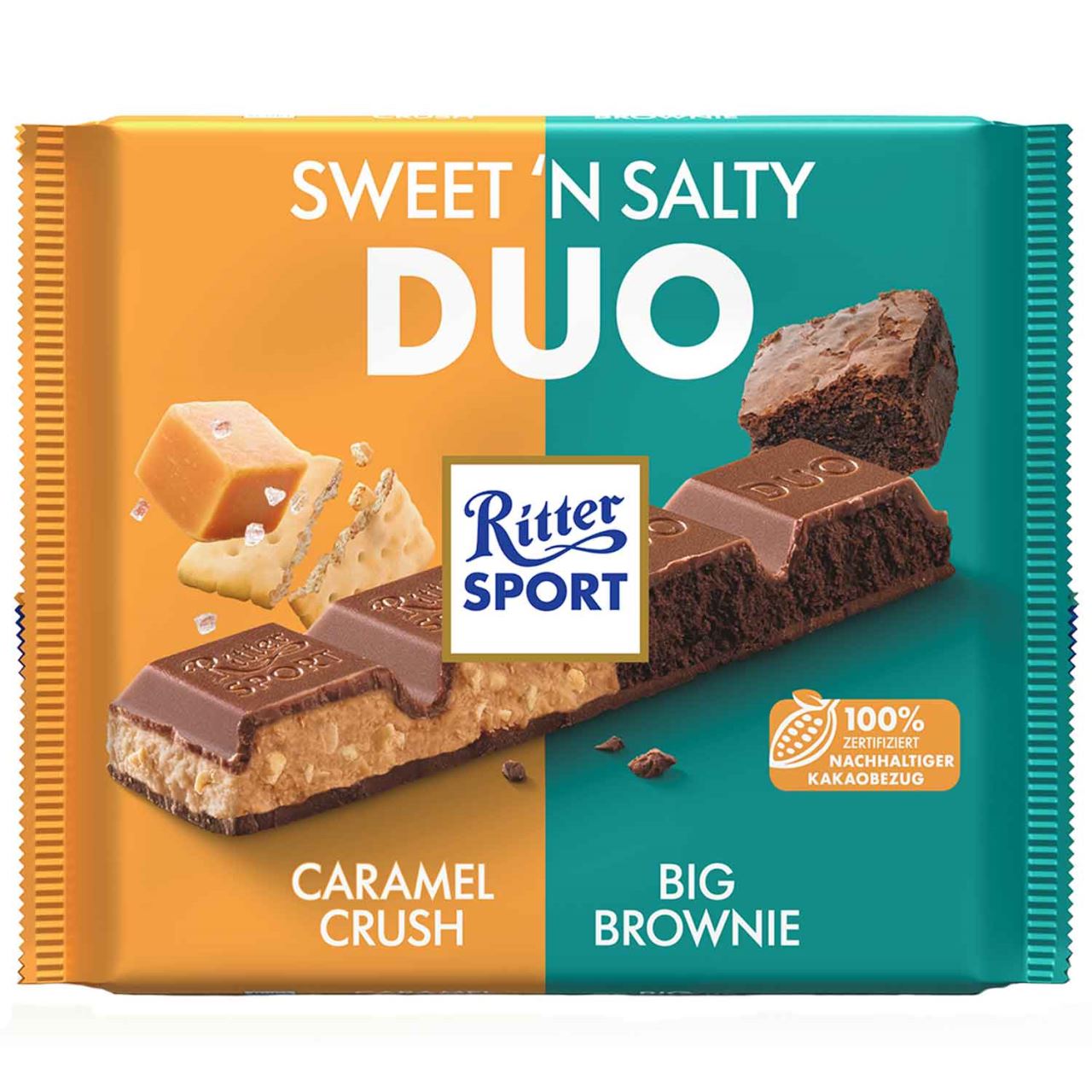 Ritter Sport Sweet 'N Salty Duo 218g