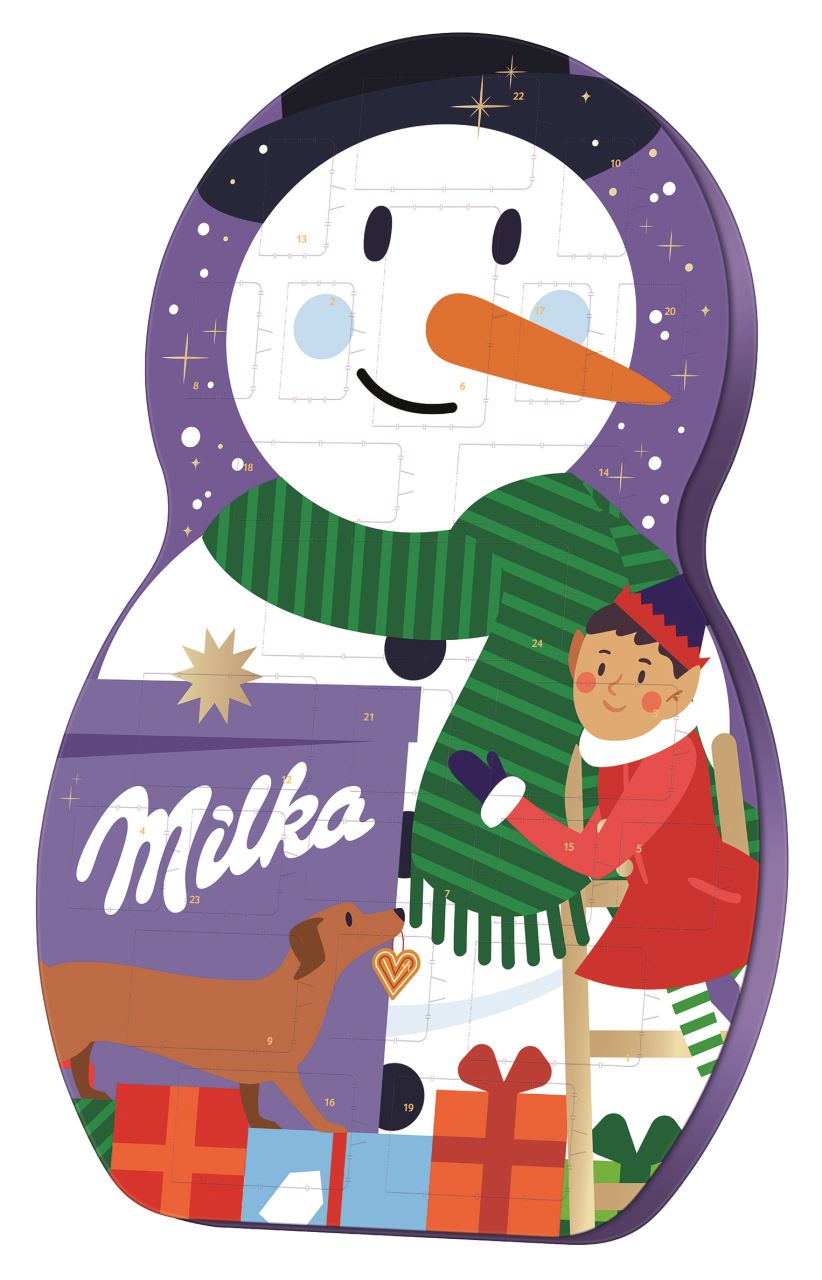 Milka Snow Mix Adventskalender 213g
