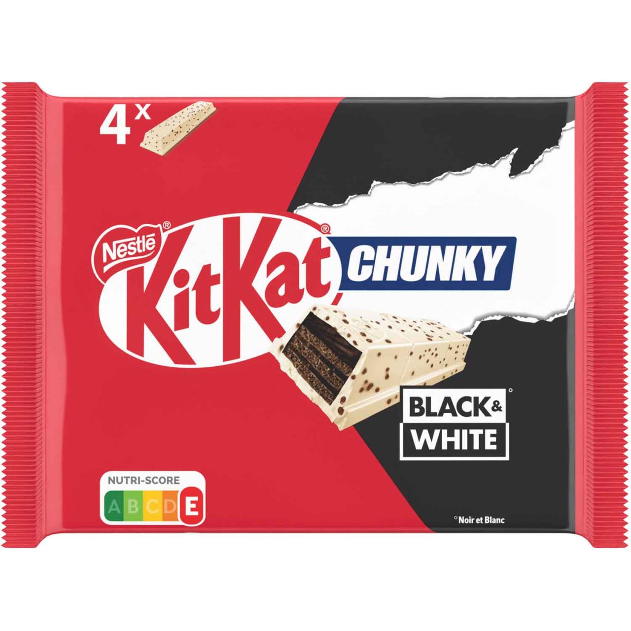 KitKat Chunky Black & White 4-pack 168g
