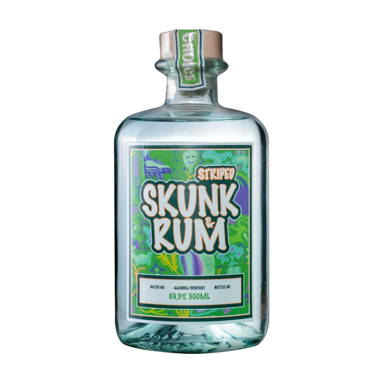 Striped Skunk Rum Organic 69,3% - 0,5l Bio DE-ÖKO-034
