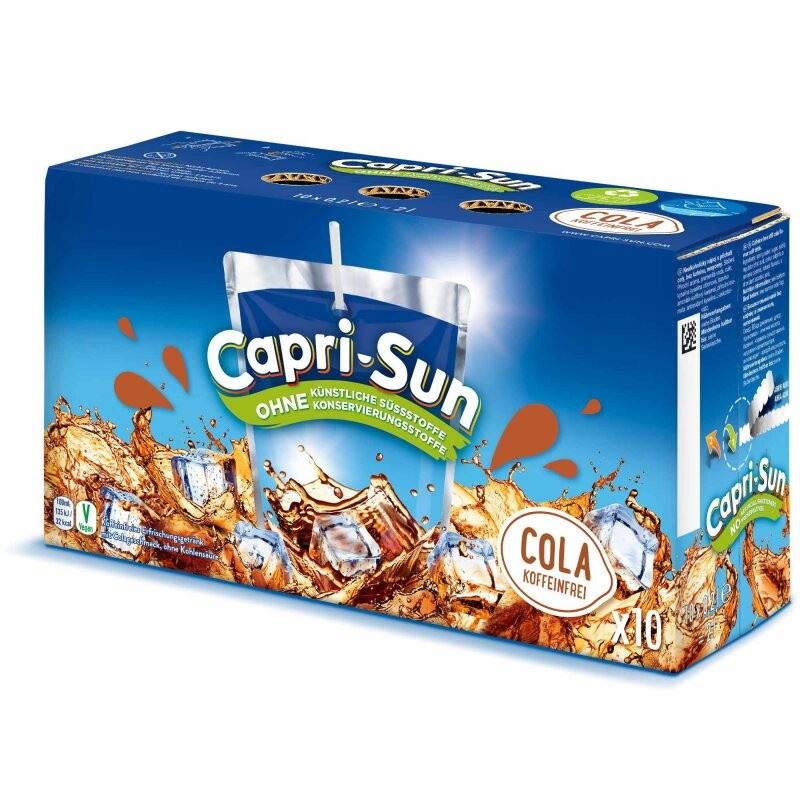 Capri-Sun Cola caffeine free 10x200ml