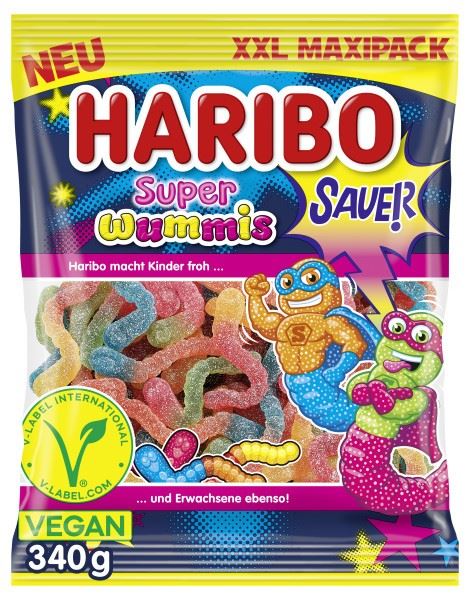 Haribo Super Wummis Sauer 340g