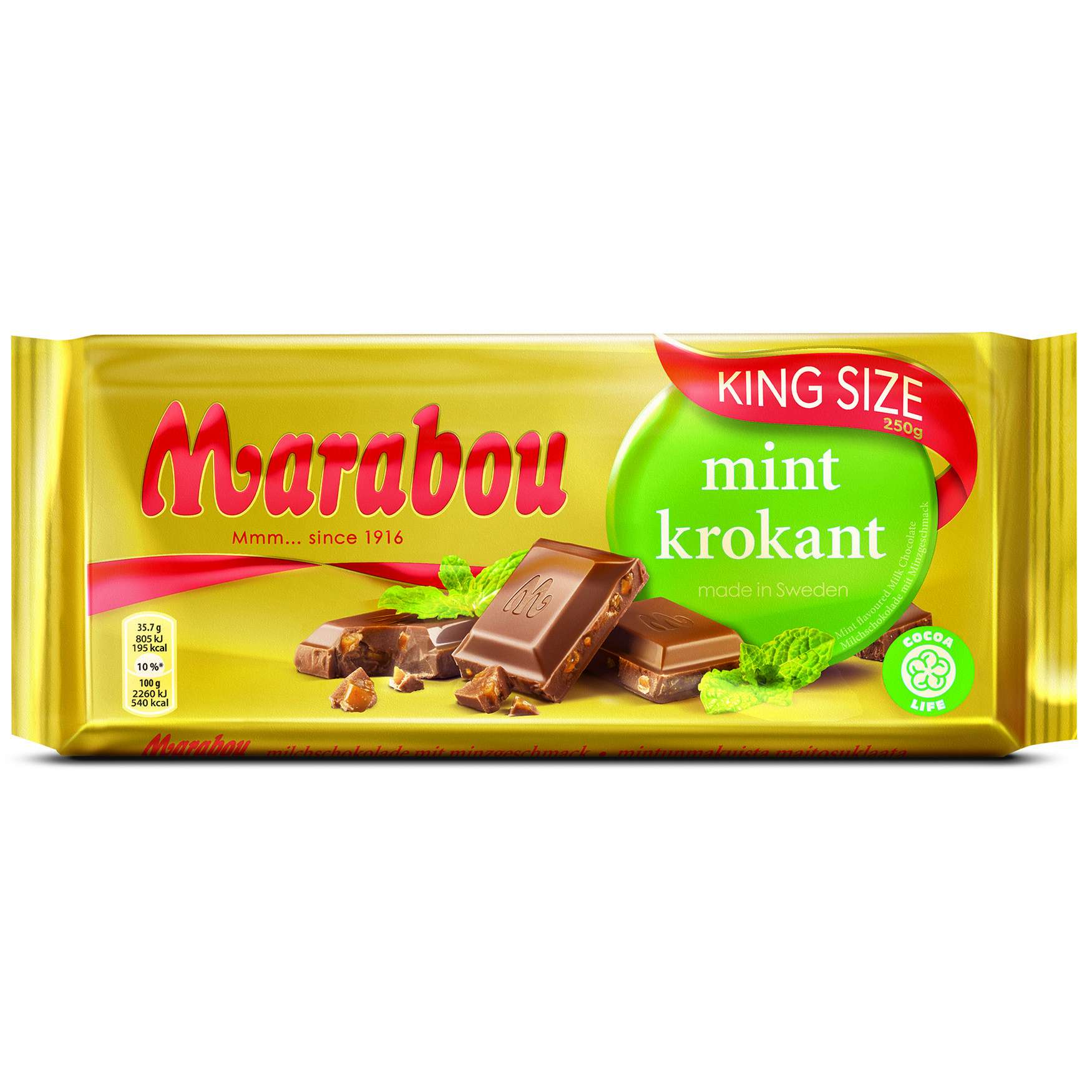 Marabou Mint Krokant 250g
