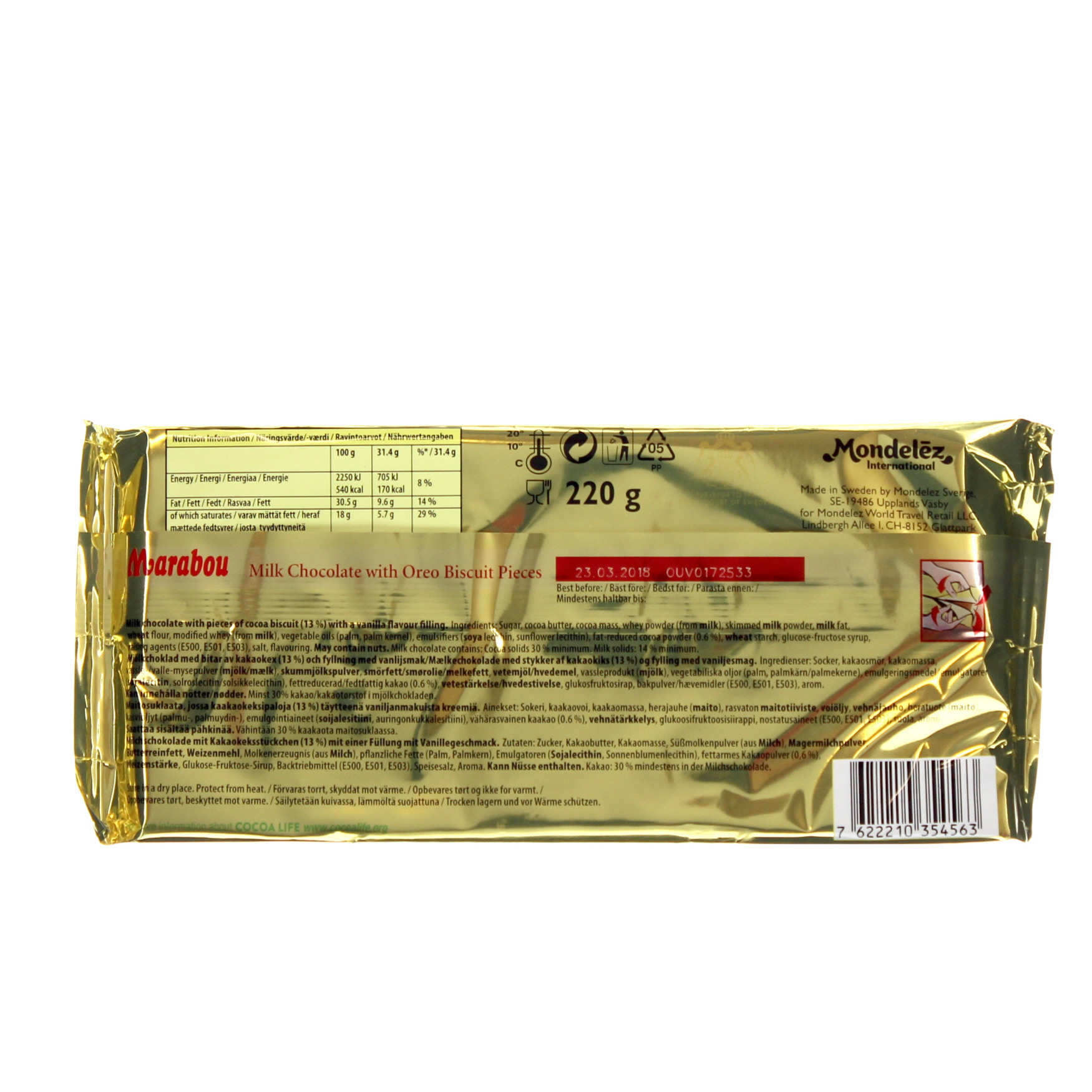 Marabou Oreo 220g Marabou Oreo 220g
