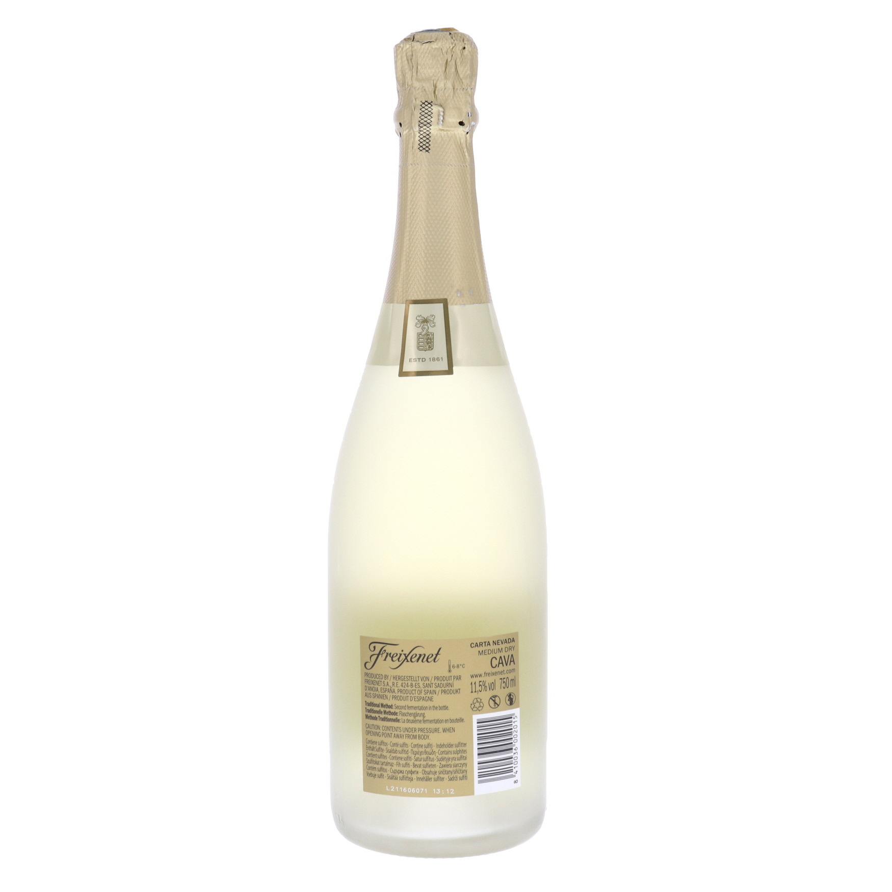 Freixenet Cava Carta Nevada Medium Dry 11,5% - 0,75l