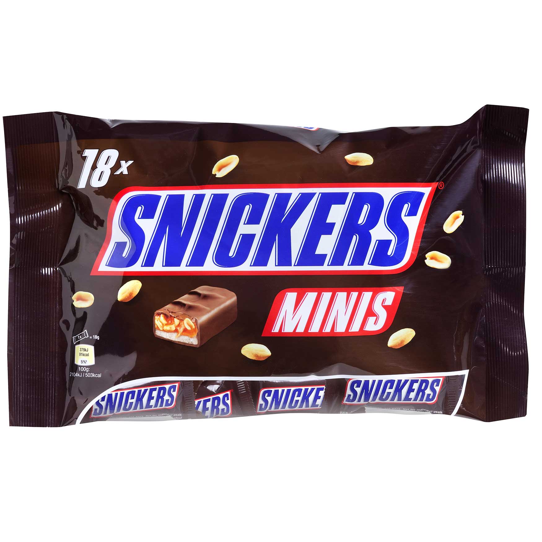 Snickers Mini 18 pcs. 366g