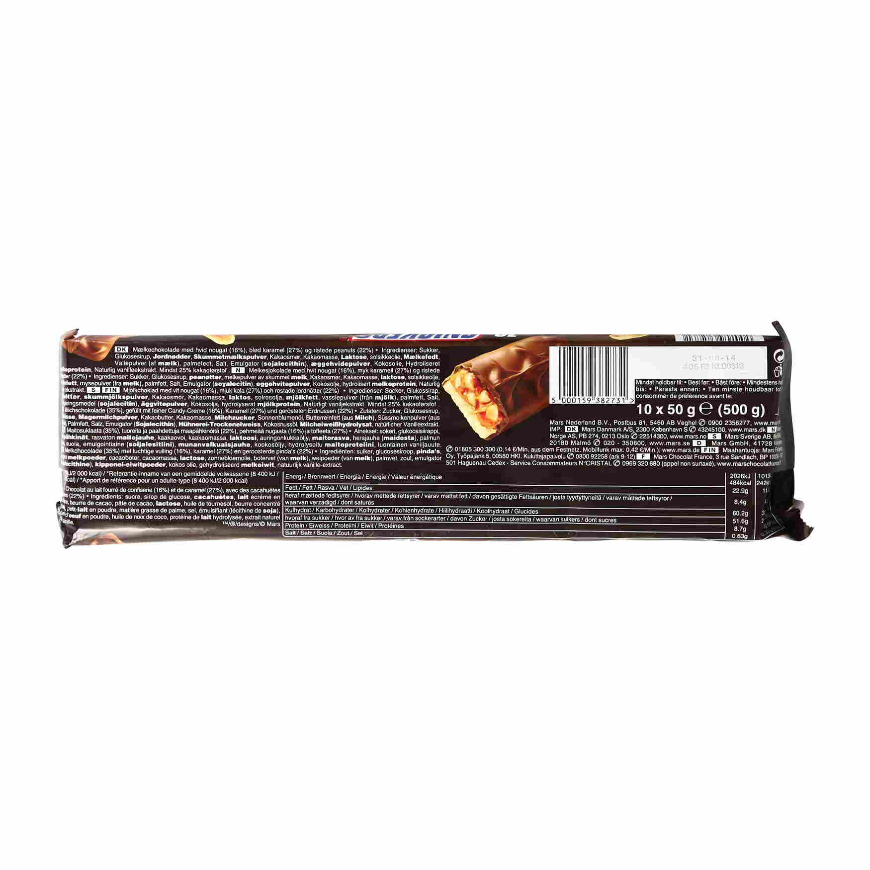 Snickers 10-pack 500g