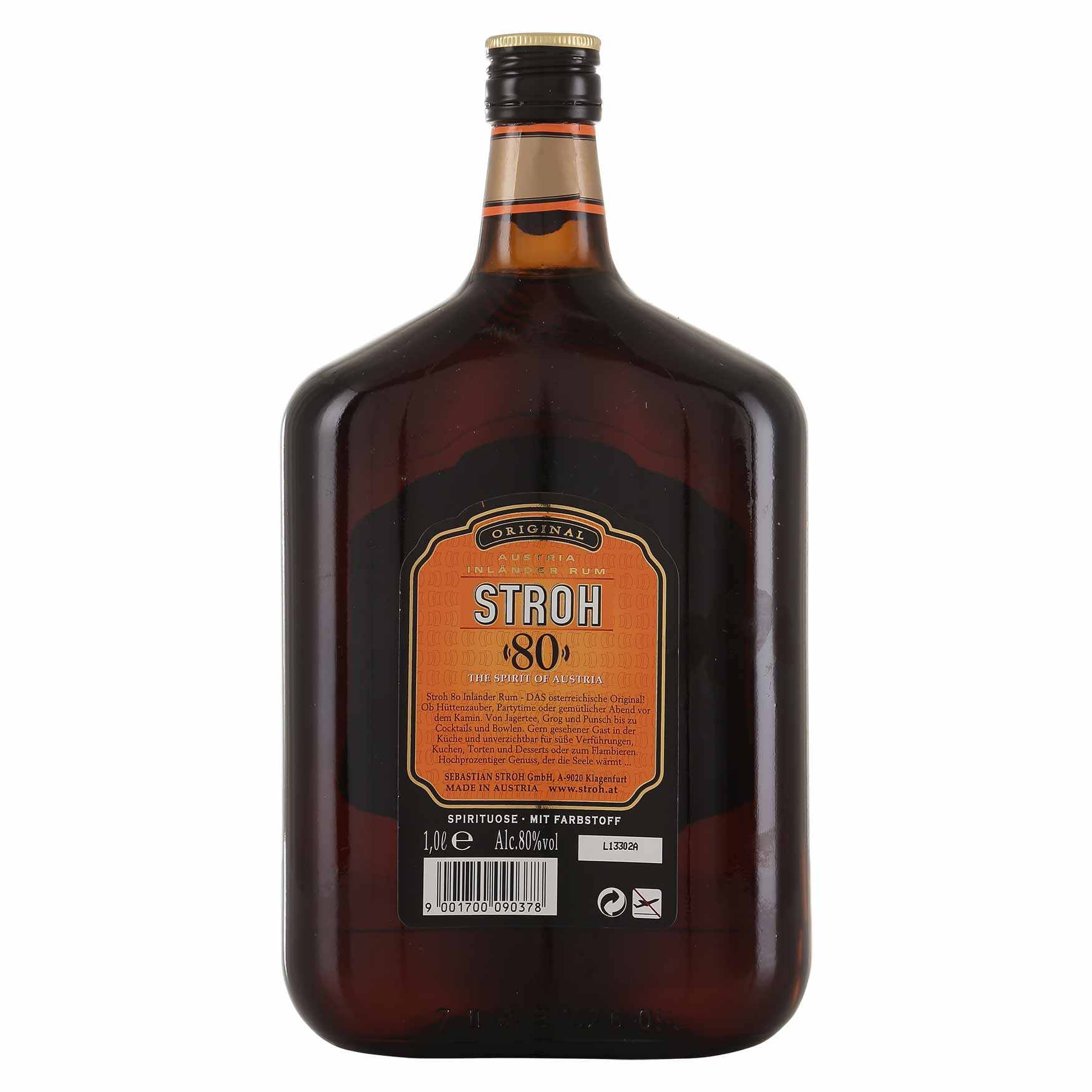Stroh Rum Original 80% - 1l