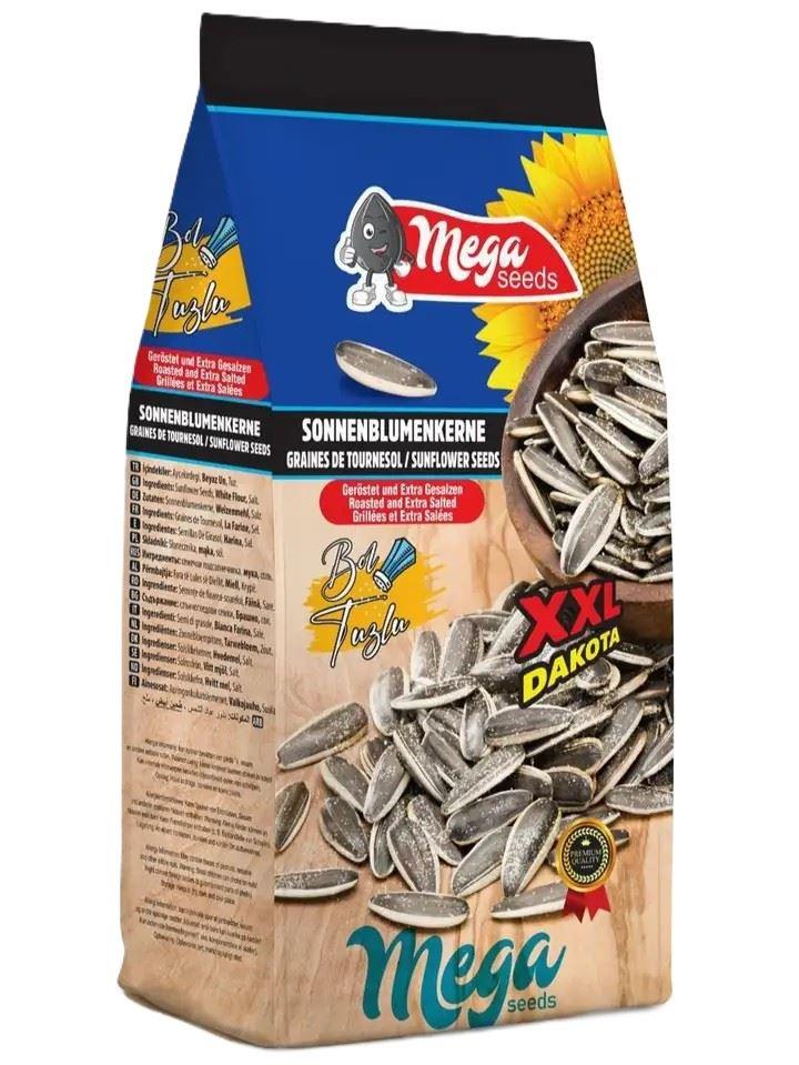 Mega Seeds Roasted Sunflower Seeds Extra Salted 250g